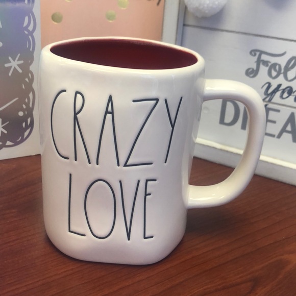 Rae Dunn | Kitchen | Rae Dunn Crazy Love Red Inside | Poshmark
